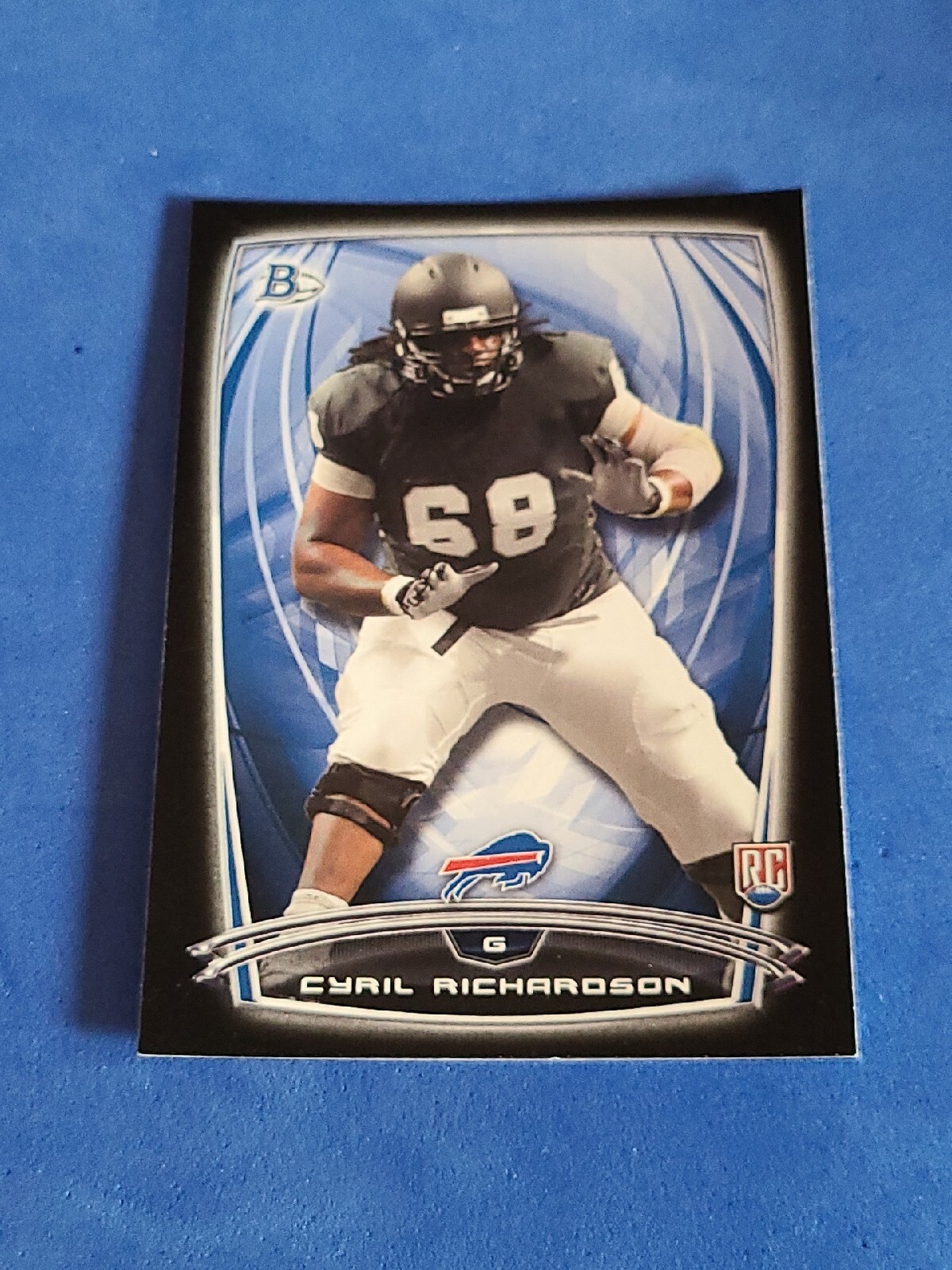 2014 Cyril Richardson Bowman Black Parallel #89 Rookie | eBay