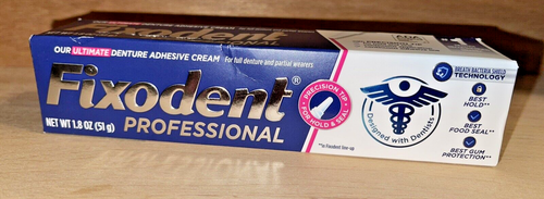 3-Fixodent PROFESSIONAL Ultimate Denture Adhesive Cream 1.8 oz ...