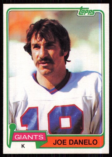 1981 Topps Joe Danelo New York Giants #328 | eBay