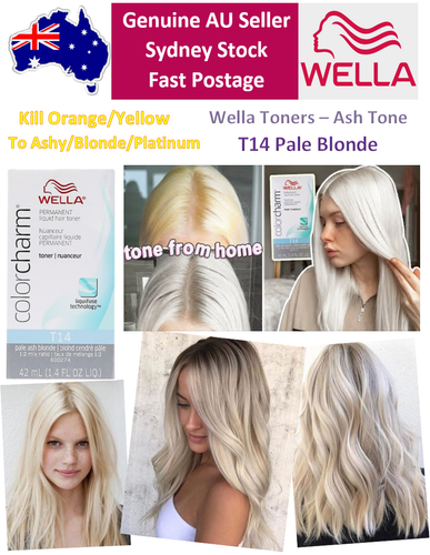 GENUINE Wella Permanent Liquid Toner 8A T11 T14 T15 T18 T27 T28 12A 9N ...