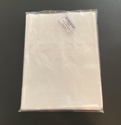 300 Uline Clear 9 x 12 Flap Lock Plastic Poly Bags - T-Shirts & Apparel ...