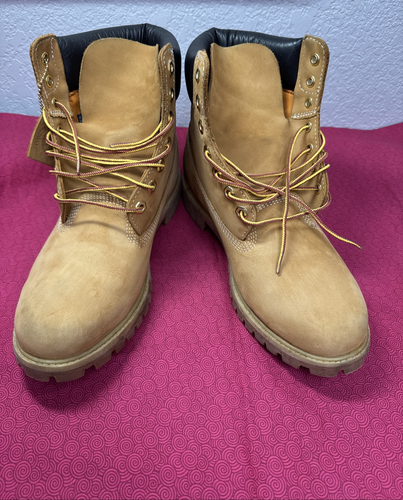 Timberland Premium 6 Inch Men's Size 9 M Waterproof Boots 10061 Wheat ...