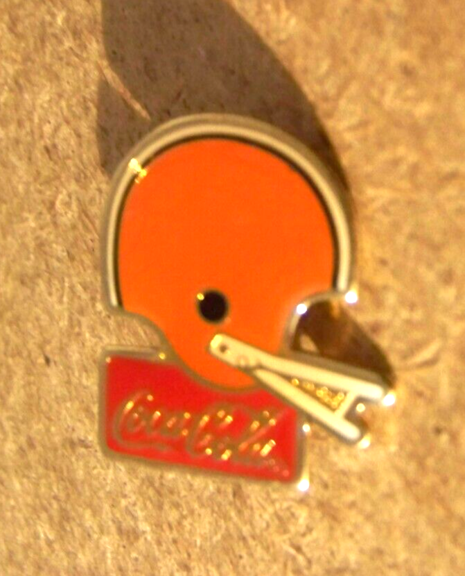 Cleveland Browns football helmet Coca Cola brooch pin coke coca-cola | eBay