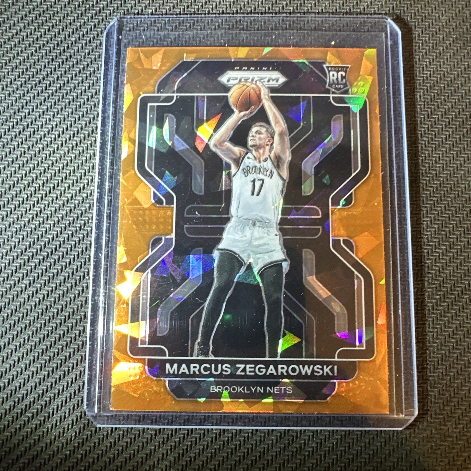 2021-22 Panini Prizm - Orange Ice Prizm #300 Marcus Zegarowski (RC) | eBay