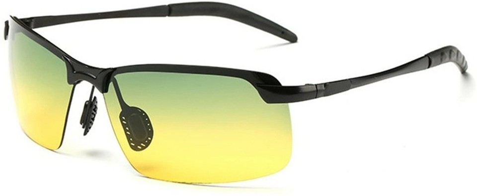 HD Polarized Day & Night Vision glasses for Men Women Driving Aviator ...