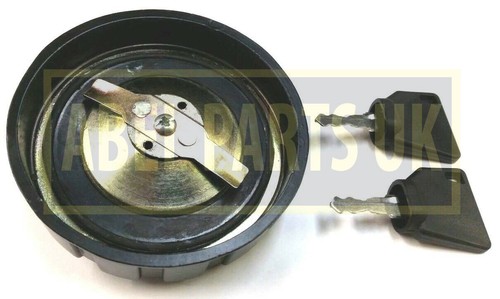 JCB PARTS - DIESEL FUEL CAP WITH 2 KEYS FOR VARIOUS JCB MODELS (123/ ...
