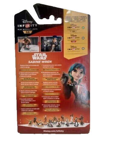 DISNEY INFINITY 3.0 SABINE WREN NFC PORTAL GAME FIGURE PS3 PS4 XBOX One ...