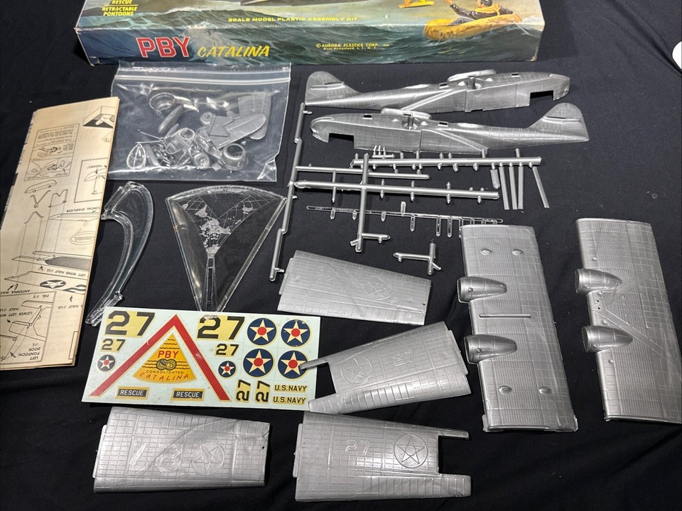 Aurora Models PBY-5A Catalina Model Kit 1962 | eBay