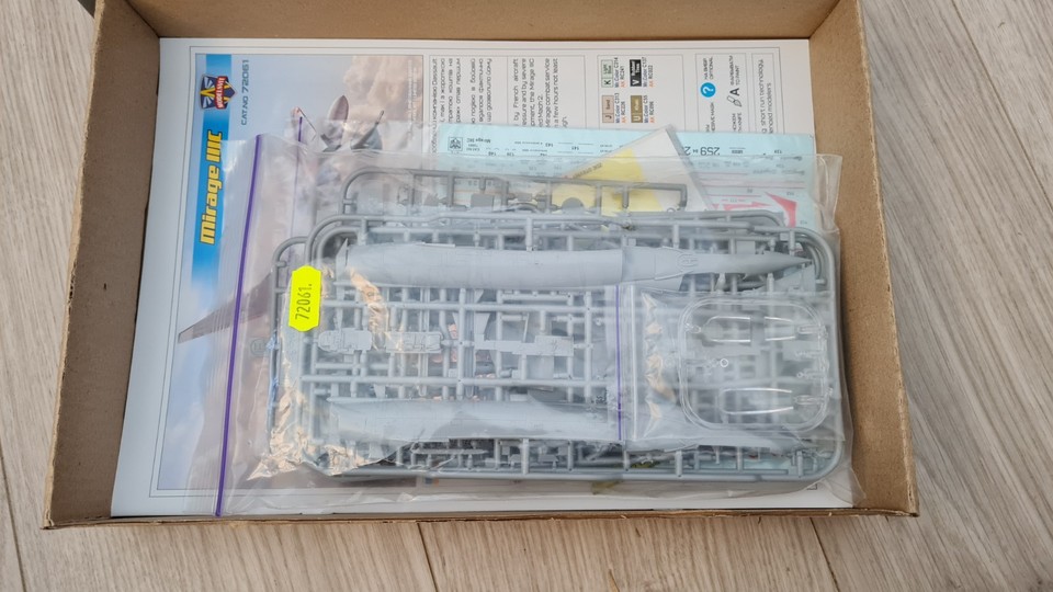 Modelsvit 72061 1:72 Dassault-Mirage IIIC | eBay UK