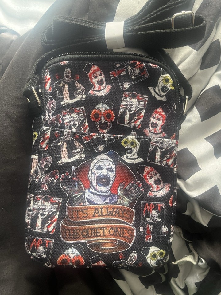 Terrifier Art The Clown Crossbody Bag | eBay