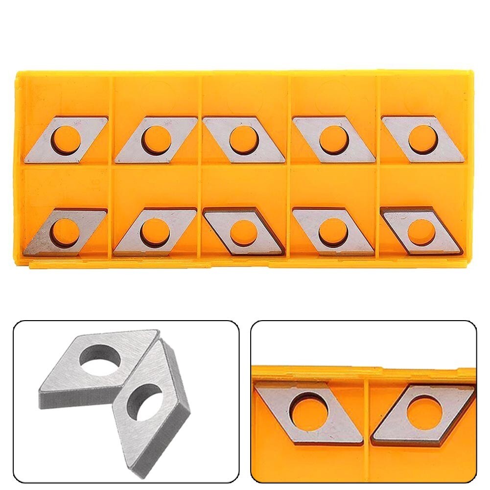 10pcs Carbide Insert Seat Shims Improve Turning Accuracy and ...