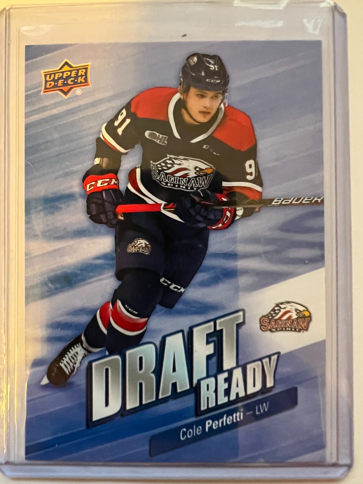 2019-20 CHL Hockey - Cole Perfetti #DR-3 - DRAFT READY (Multiple Qty ...