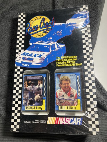 SEALED MAXX Race Cards 1991 Nascar Sealed Trading Card Complete Set ...