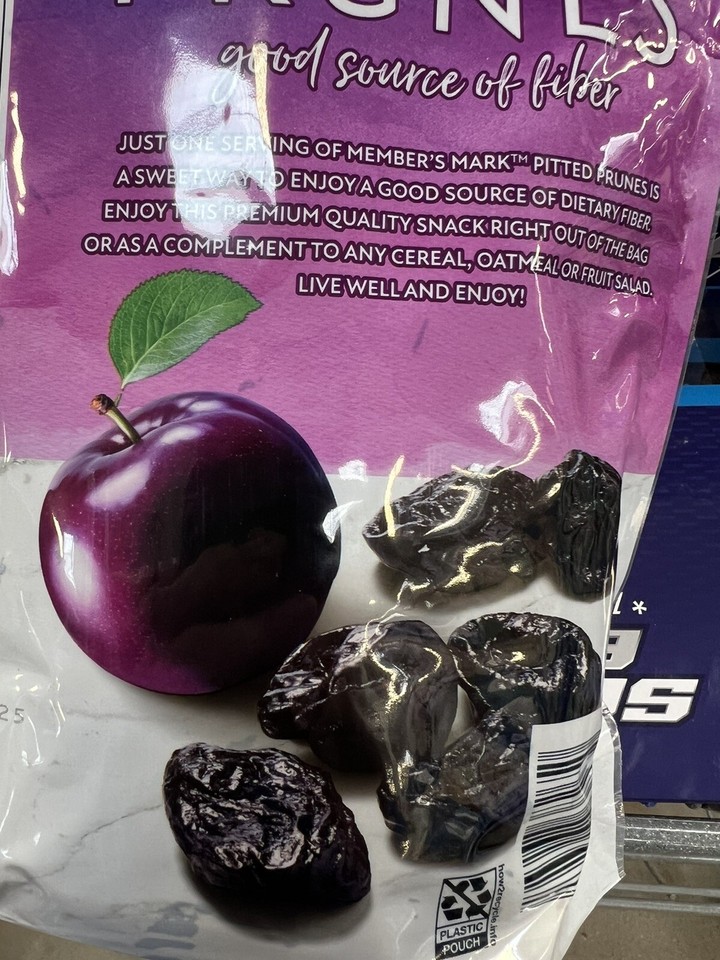 NEWEST Prunes Member's Mark Dried Pitted Prunes, 40 Ounce Exp November ...