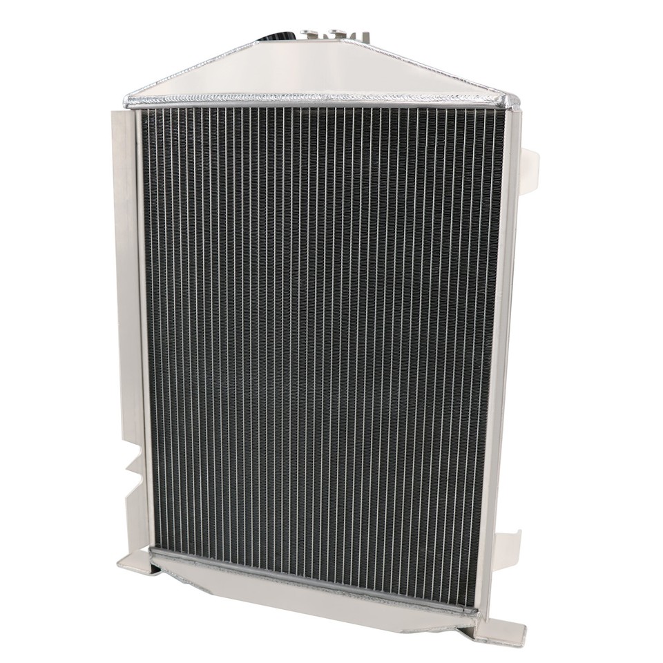 4 Row Aluminum Core Radiator For 1932 Ford HI High Boy Street Rat Rod ...