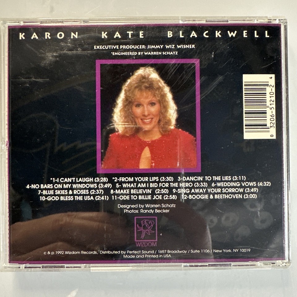 Karon Kate Blackwell Self Titled CD Wizdom | eBay