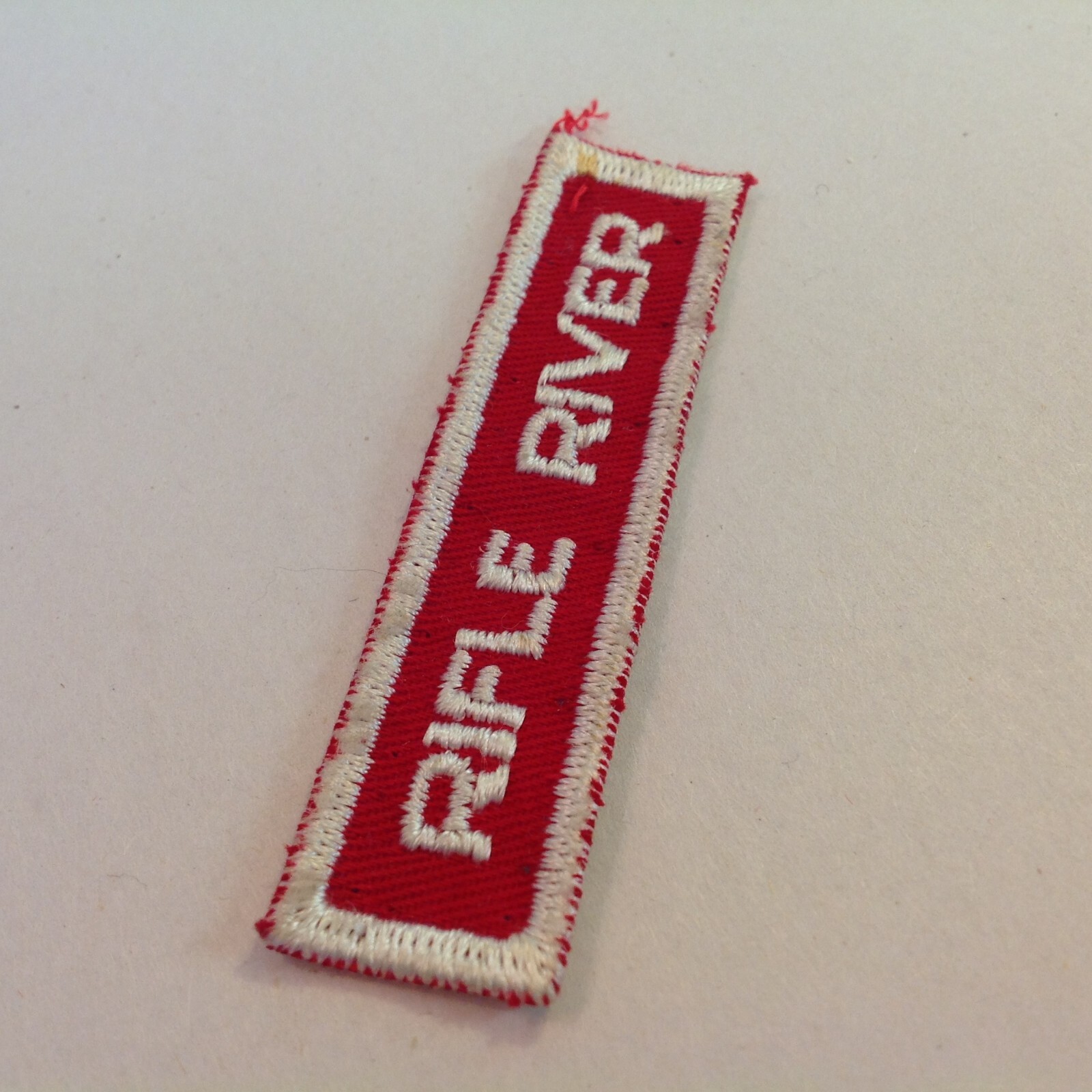 Vintage BSA Boy Scouts of America Patch Rocker Bar Rifle River MI ...