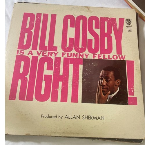 Bill Cosby Is A Very Funny Fellow Right LP Vinyl Record - Warner Bros ...