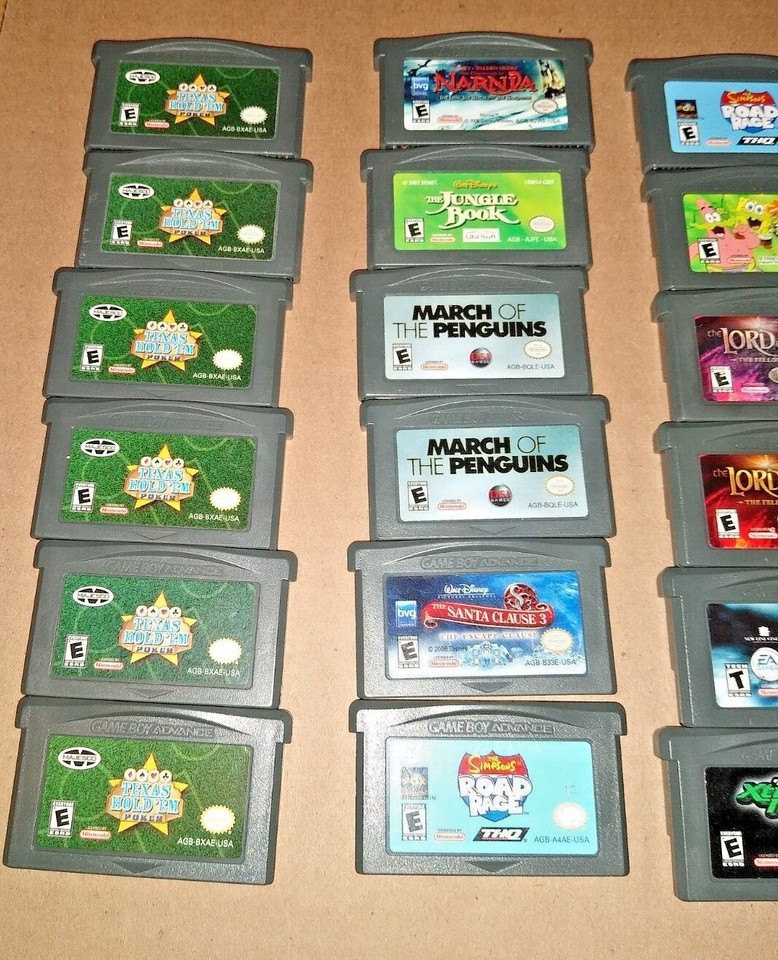 Nintendo Gameboy Advance Cartridges - Tested | eBay