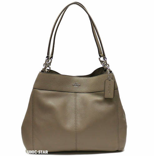 Coach Pebble Leather Signature Lexi Chain Shoulder Bag | eBay