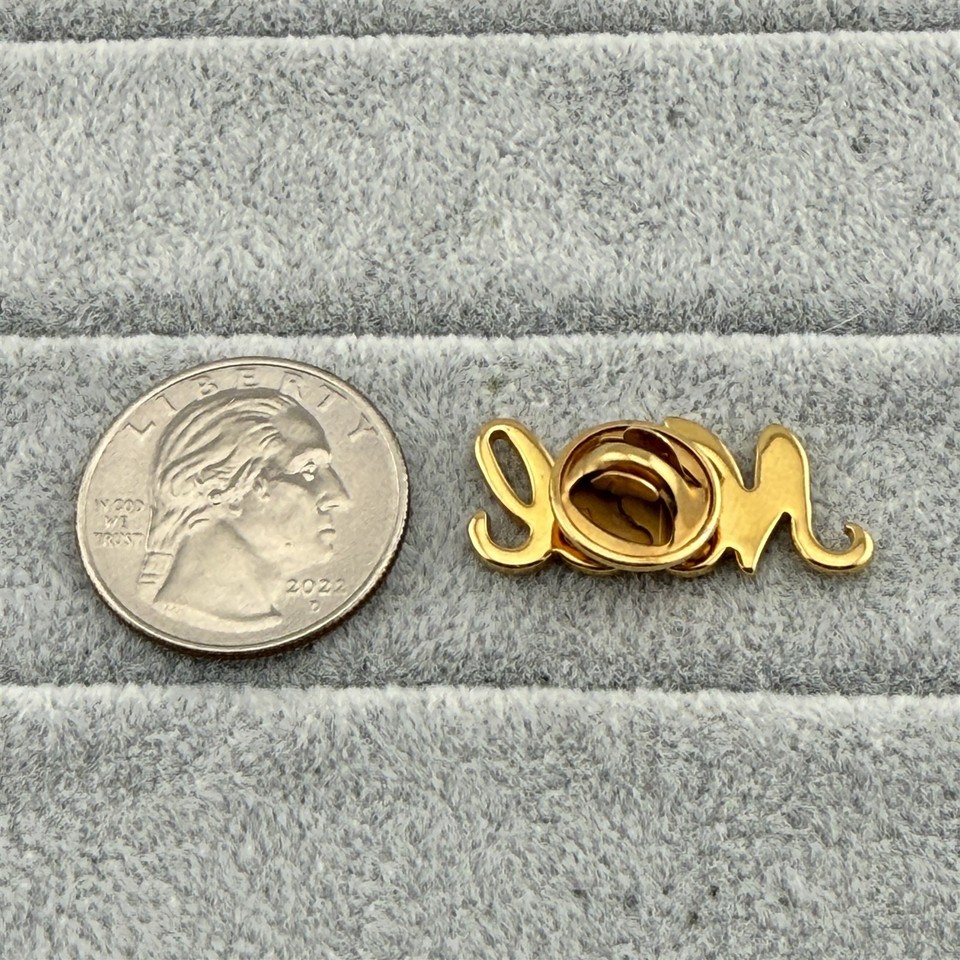 Vintage NOEL Cursive Script Letters Christmas Holiday Brooch Pin ...