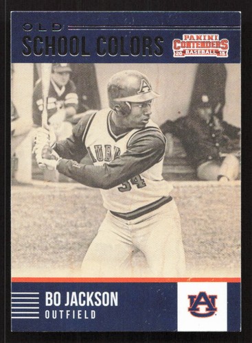 2015 Panini Contenders Bo Jackson Old School Colors #10 Card | eBay