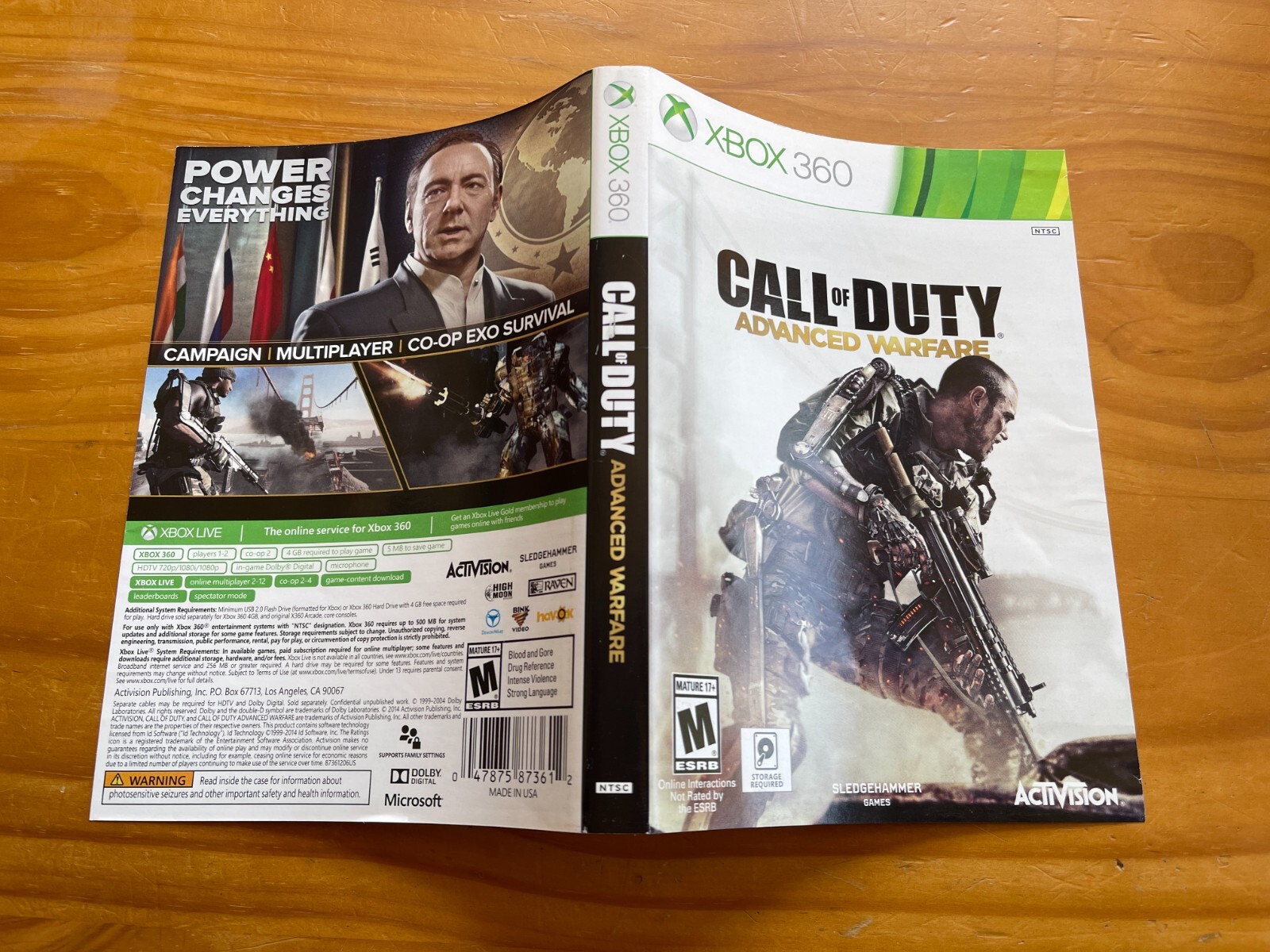 Xbox 360 Cover Art Inserts Original Authentic Microsoft - BUY 3 GET 1 ...