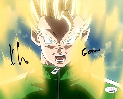 Kyle Hebert signed inscribed 8x10 photo Dragon Ball Super JSA COA Gohan ...