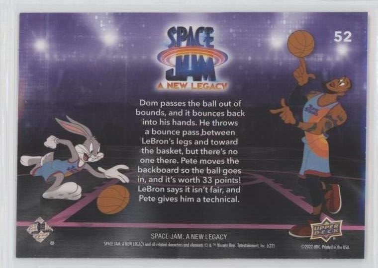 2021 Upper Deck Space Jam A New Legacy Turquoise Neon Pete! #52 | eBay