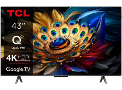 TCL 43" Inch C655K 4K QLED Ultra HD HDR Smart TV 43C655K - Free 2 Yr ...