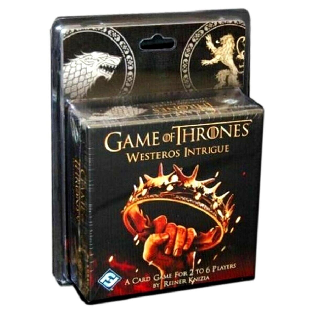 Game of Thrones: Westeros Intrigue, Card Game for 2 to 6 Players - New