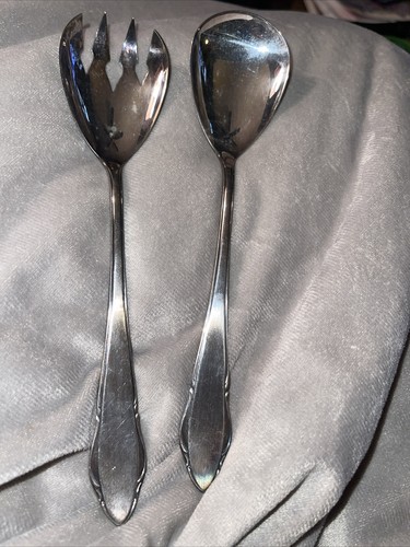 Vintage Germany WMF90 Serving Set 2 Piece Silver Plate 7.5” Flatware ...