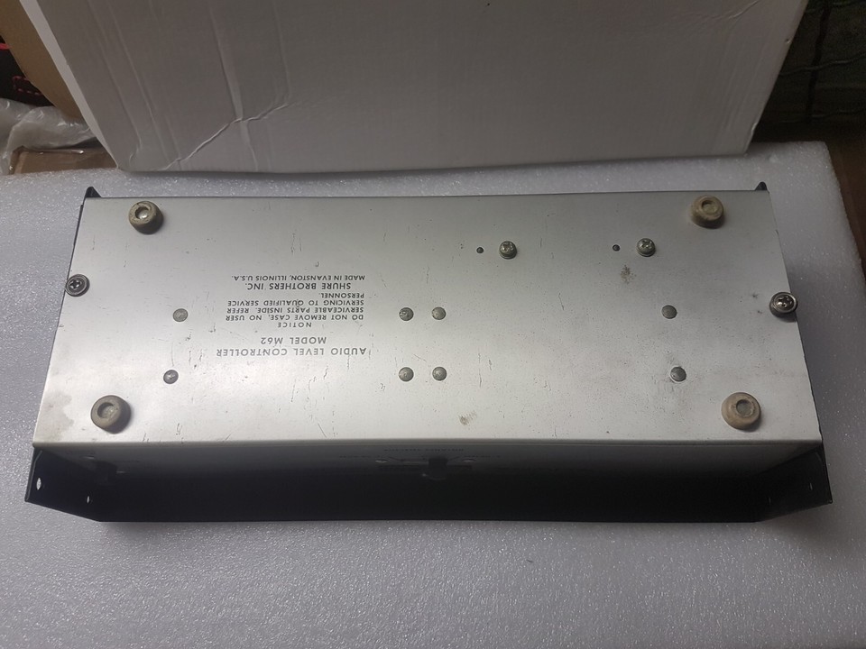 70's SHURE M62 LEVEL LOC as used by Tchad Blake and Butch Vig. | eBay