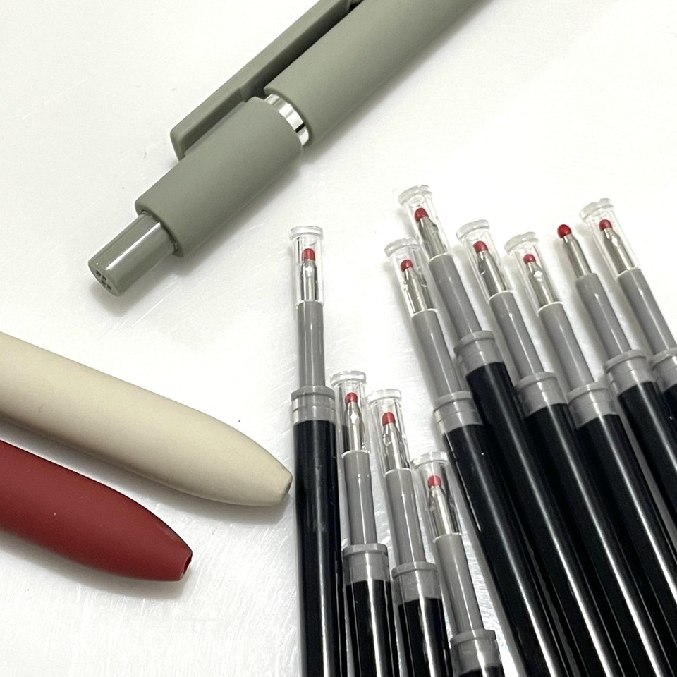 0.7mm Black Gel Ink Pen Refills 10 PCS Replace Cartridge Fine Point ...