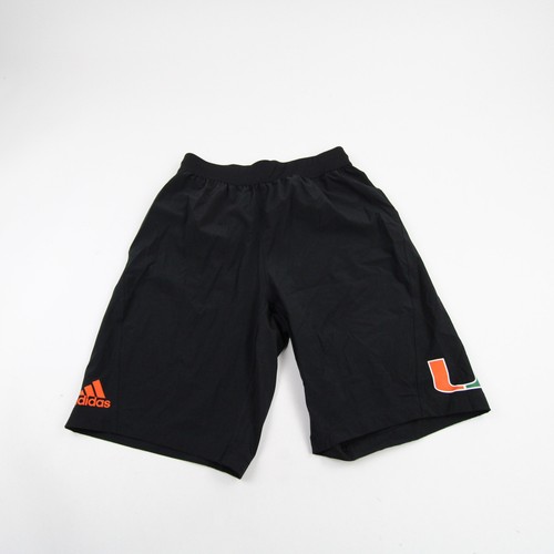 Miami Hurricanes adidas Athletic Shorts Men's Black New | eBay