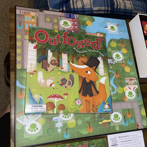 Gamewright Out Foxed Board Game Preowned Very Nice Complete | eBay UK