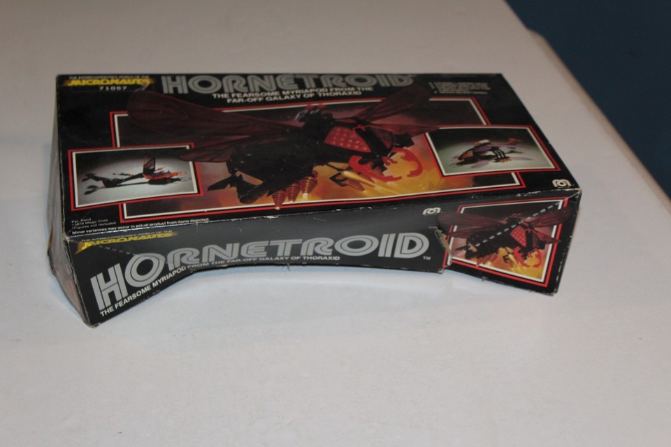 1979 Micronauts Hornetroid Vehicle empty box top only part Mego 1970s ...
