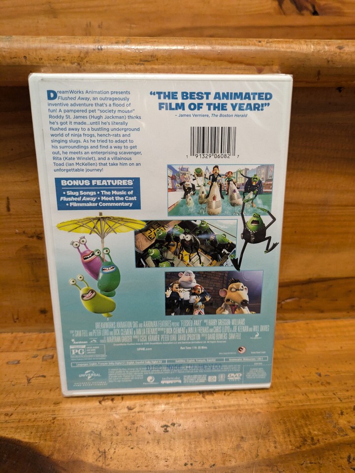 Flushed Away (2006) (2007, DVD, Widescreen) NEW SEALED FAST SHIP | eBay
