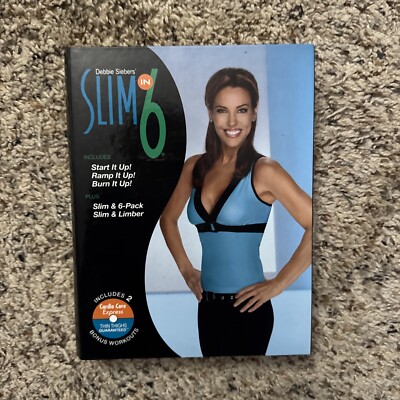 Debbie Siebers Slim In 6 Beachbody 3 DVD Set & Workout Booklets | eBay
