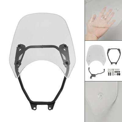 ABS Motorcycle Windshield WindScreen fit HONDA GB350 GB350S 2023-2024 ...