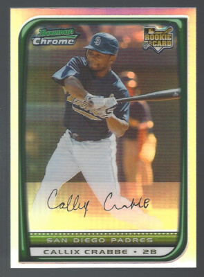 Callix Crabbe 2008 Bowman Chrome Refractors RC CARD# 220 | eBay