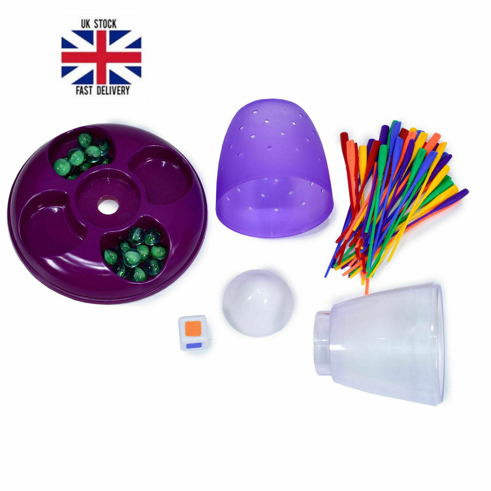 Tumble-O Board Game Don't Drop Marbles Sticks Kids Family Fun Game Toy ...