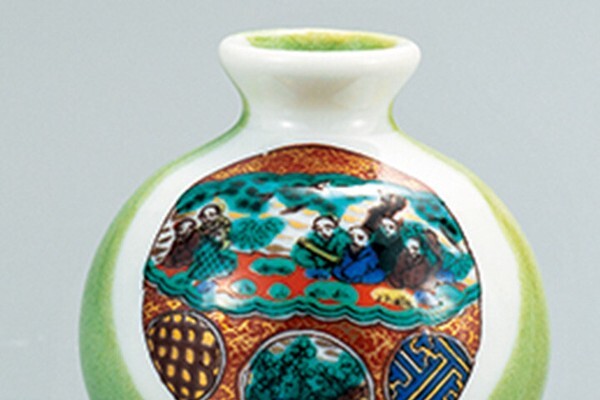 Kutani ware porcelain Fiower pot Mini Vase Shozo style Japan | eBay