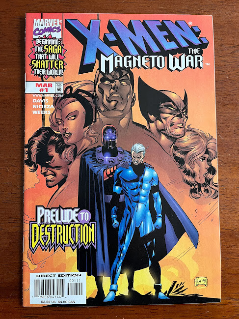 X-MEN THE MAGNETO WAR # 1 VF MARVEL COMICS 1999 | eBay
