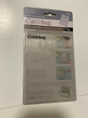 Cuttlebug Bow Frame Embossing Folder | eBay