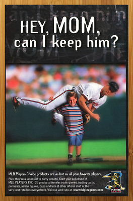 1997 MLB Players Choice Print Ad/Poster Baseball Trading Cards ...
