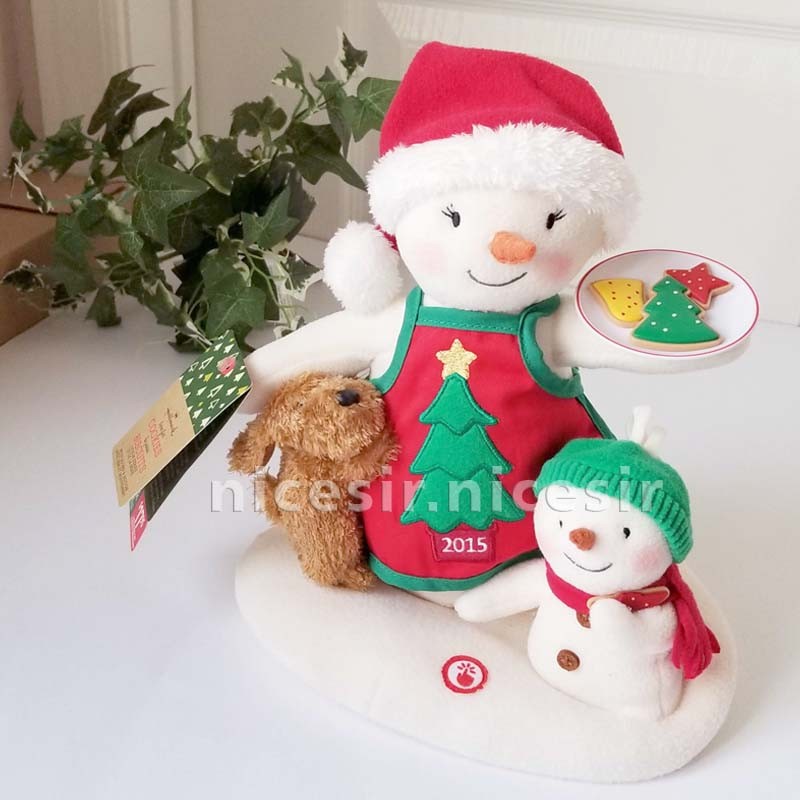 Hallmark 2015 Time for Cookies Baker Mom Snowmen Jingle Pal Musical ...