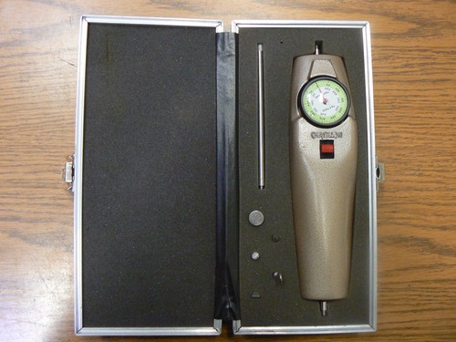 CHATILLON FORCE GAUGE DPP-500G 500G x 5. WITH CASE AND ATTACHMENTS | eBay