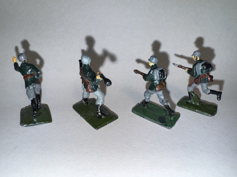 Antique Metal Toy Soldiers. 30mm. Union Of S. Africa. Lot Of 4. | eBay