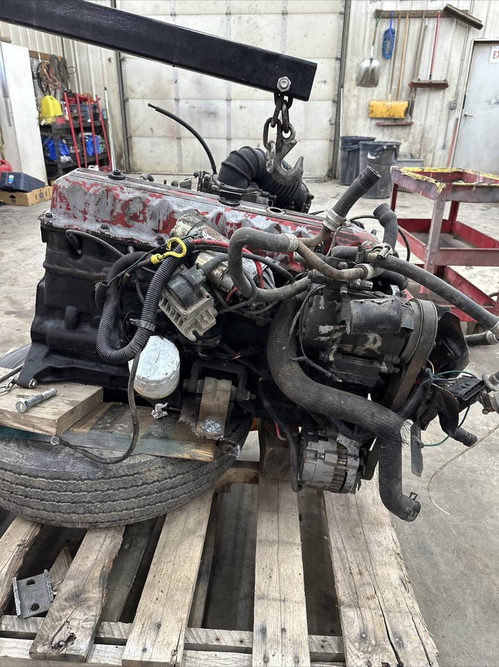 1989 Jeep Cherokee XJ 4x4 4.0L 6 Cyl Engine Motor Assembly 189k Miles ...